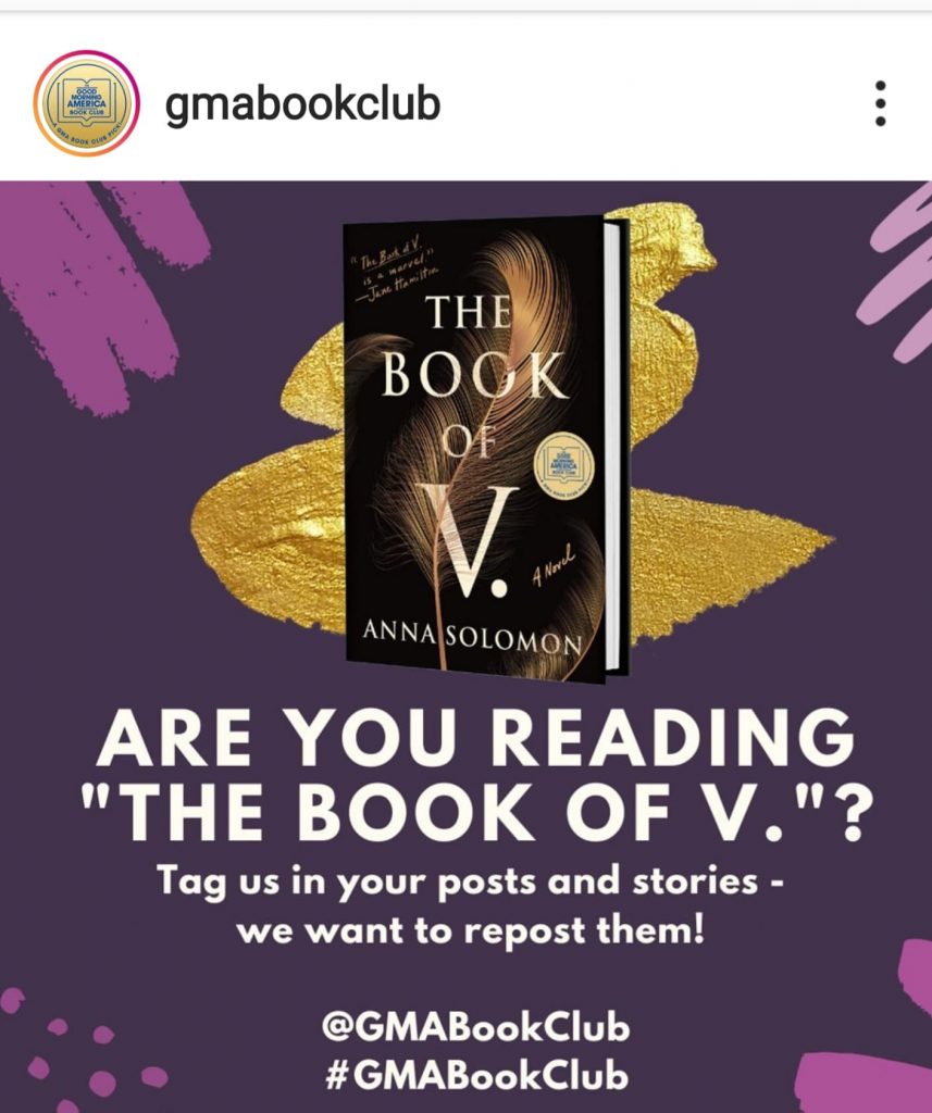 GMA Book Club selection for May – Book Nerd Alert