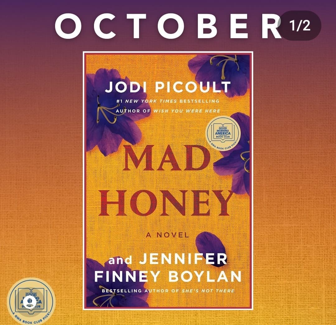 GMA (Good Morning America) October Book Club selection with complete ...