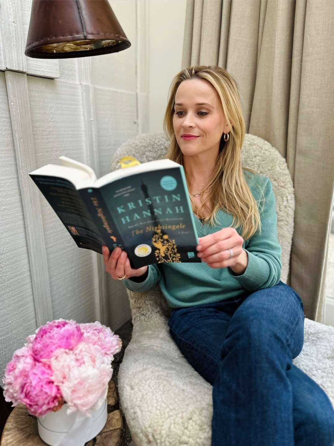 Reese Witherspoon’s Hello Sunshine Book Club pick for March 2022 with a ...